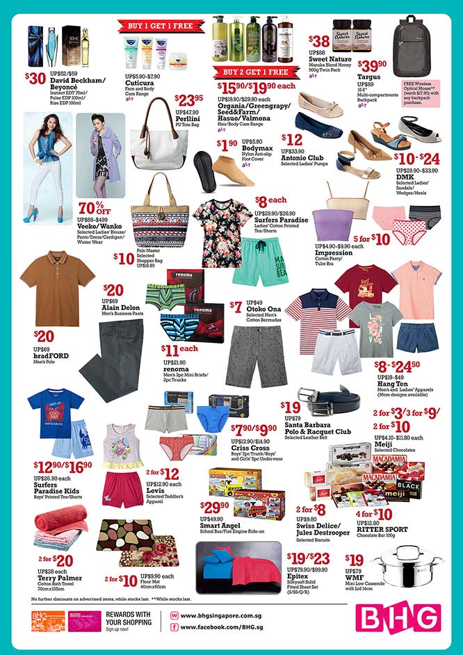 BHG Singapore: Latest Sales in 2017 - SGDtips