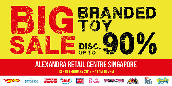 Big Branded Toy Sale - SGDtips