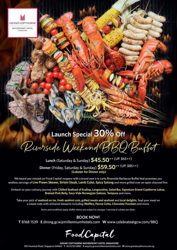Food Capital Buffet Promotions | 1-For-1 | SG