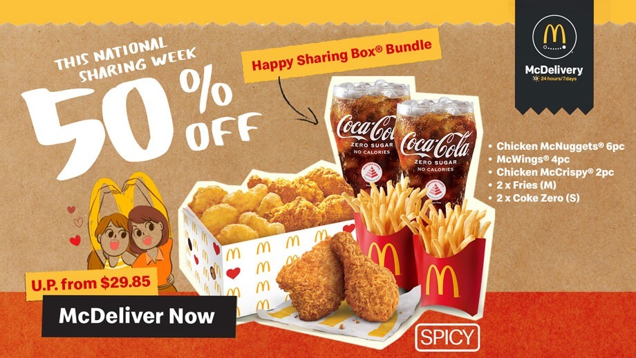 McDonald's promotions | Up to 60% off deals & free gift | SGDtips