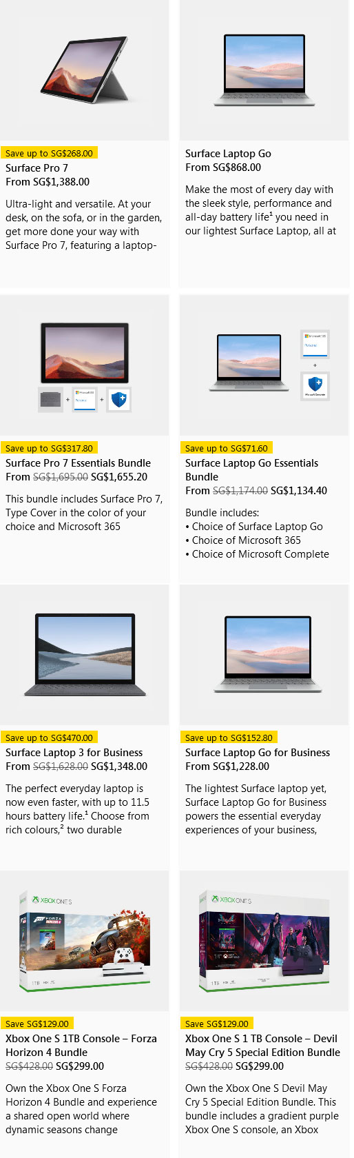 Microsoft Sales: Up to S$860 OFF | SG July 2022 | SGDtips
