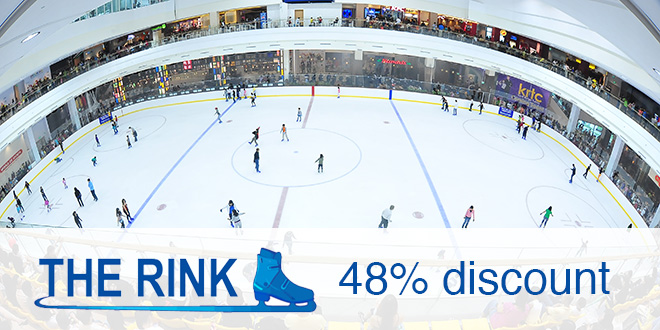 The Rink: 48% discount on 2 Hours of Ice Skating for 1 Adult in JCube ...