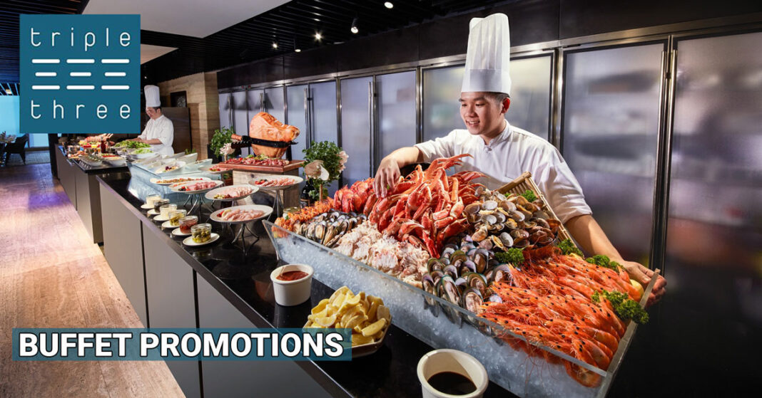 Triple Three Buffet Promotions: 1-for-1 Buffet for UOB Cards - SGDtips