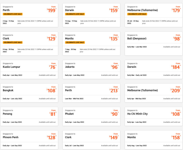 Jetstar Promotions Jan 2025: Fares from S$69