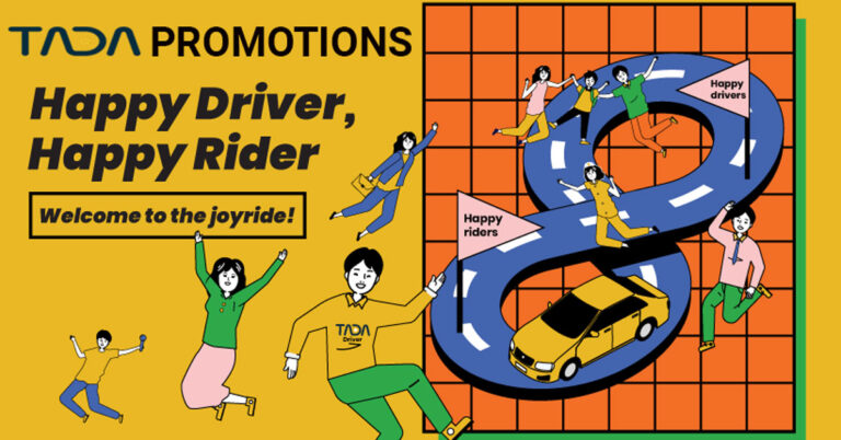 TADA Promotions: S$15 OFF x 3, Save 10%, Win 168,800 Cents & more ...